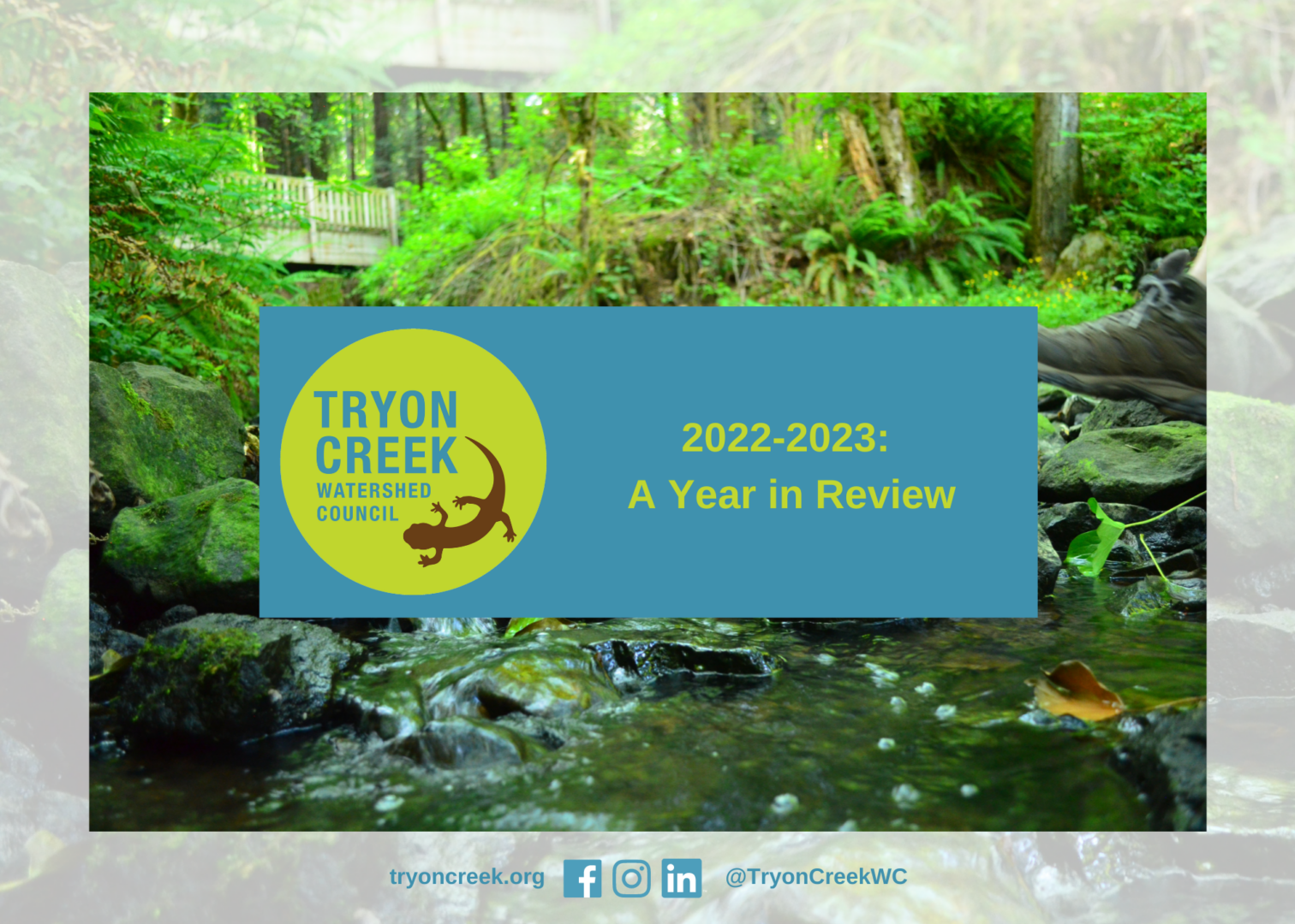 A Year in Review: 2022-2023 with Tryon Creek Watershed Council – Tryon ...