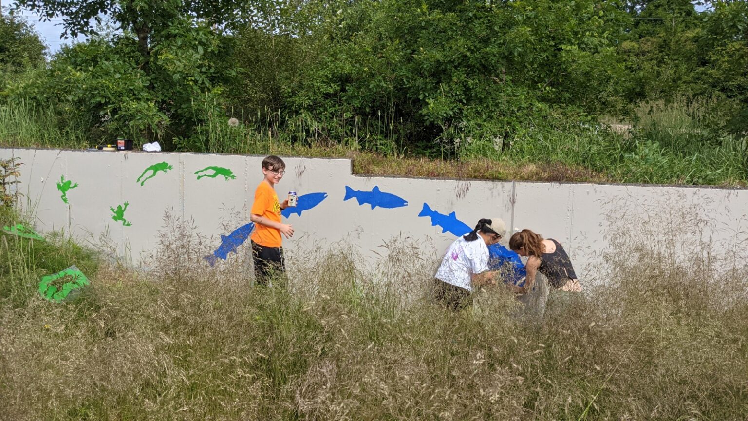Rain Garden Painting with the Westside Watershed Resource Center ...
