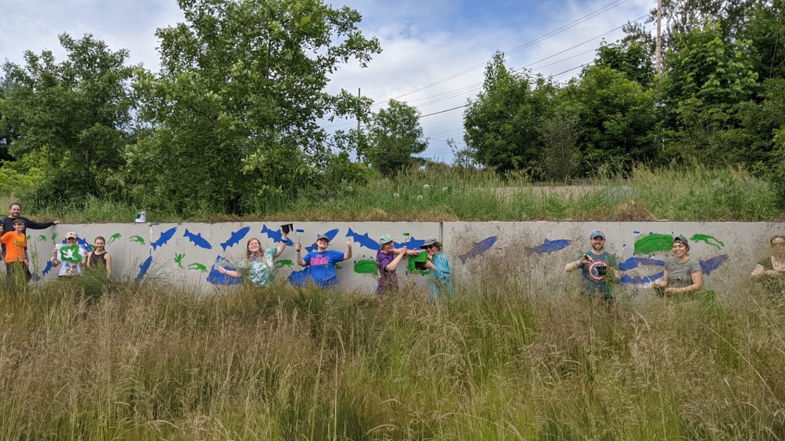 Rain Garden Painting with the Westside Watershed Resource Center ...