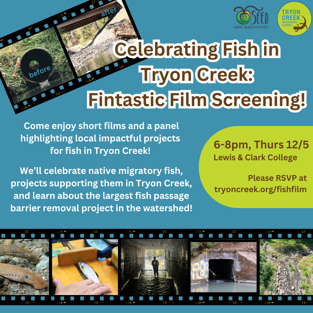 Celebrating Fish in Tryon Creek: Fintastic Film Screening – Tryon Creek ...