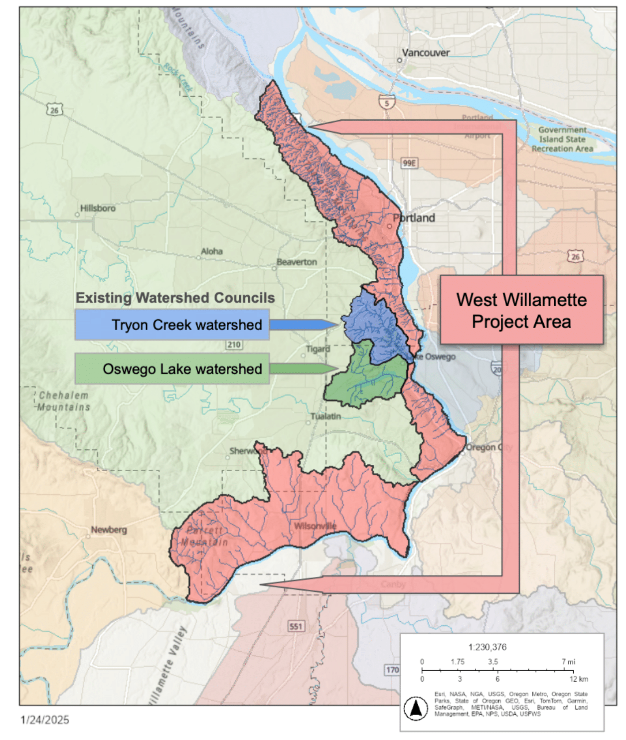 West Willamette Watersheds (W3) Collaboration – Tryon Creek Watershed ...