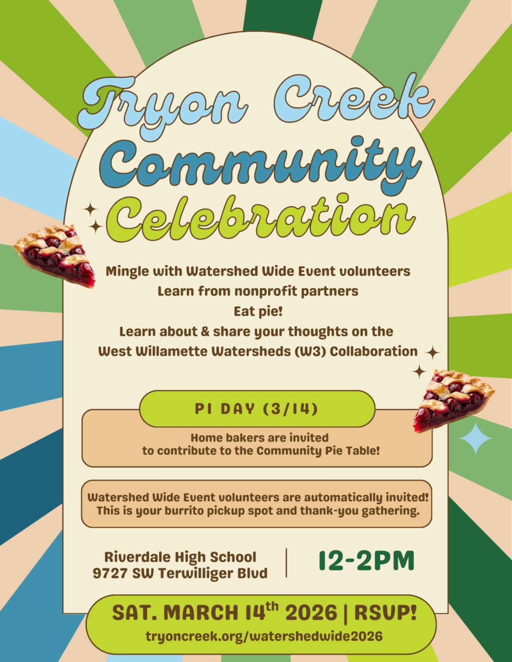 Watershed Wide 2026 & Tryon Creek Community Celebration! – Tryon Creek ...